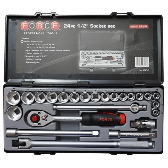 Гедоре Force Tools 4246-5/ 24 части - Цени - Продажби