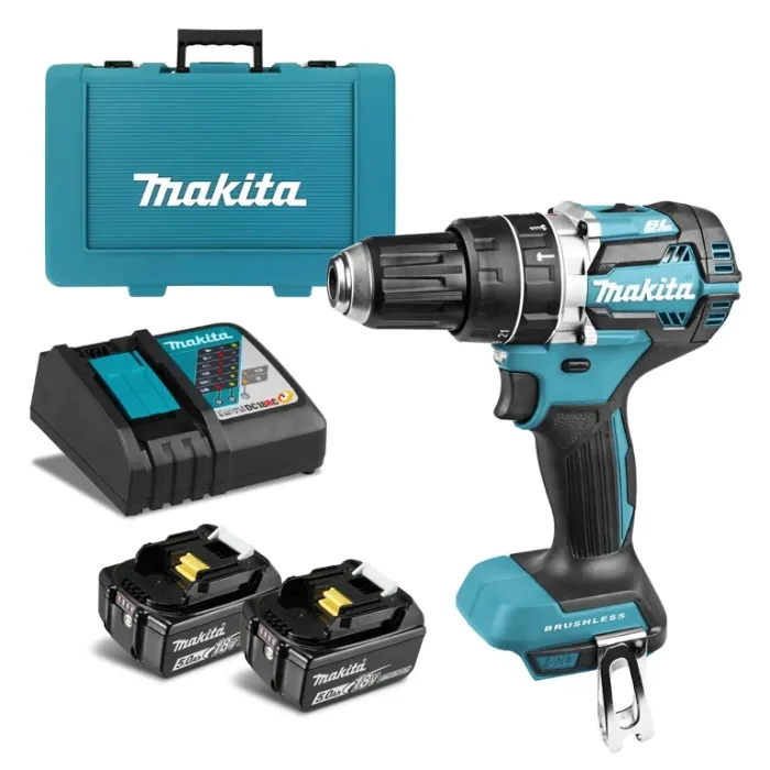 Акумулаторен ударен винтоверт Makita DHP484RTE/ 18V/ 2x5Ah - Цени - Продажби