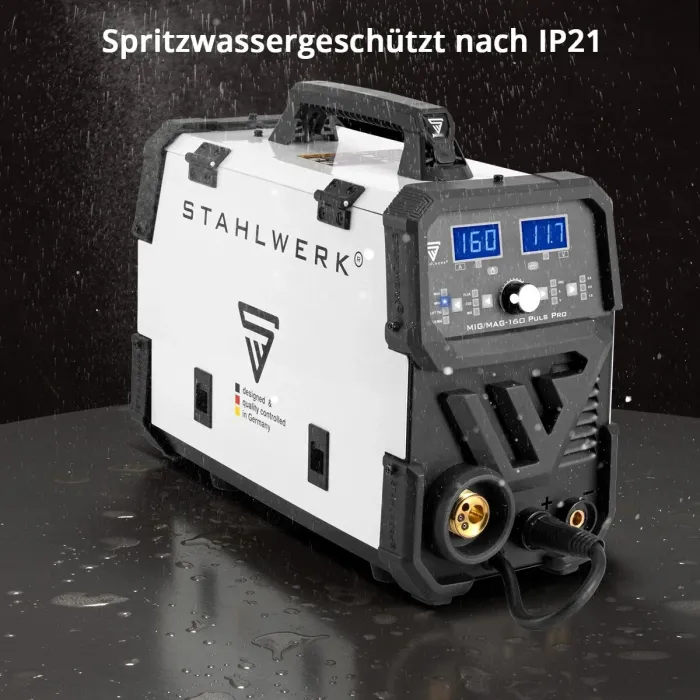 Комбиниран заваръчен апарат STAHLWERK MIG/MAG 160 Puls Pro IGBT/ 160A - Цени - Продажби