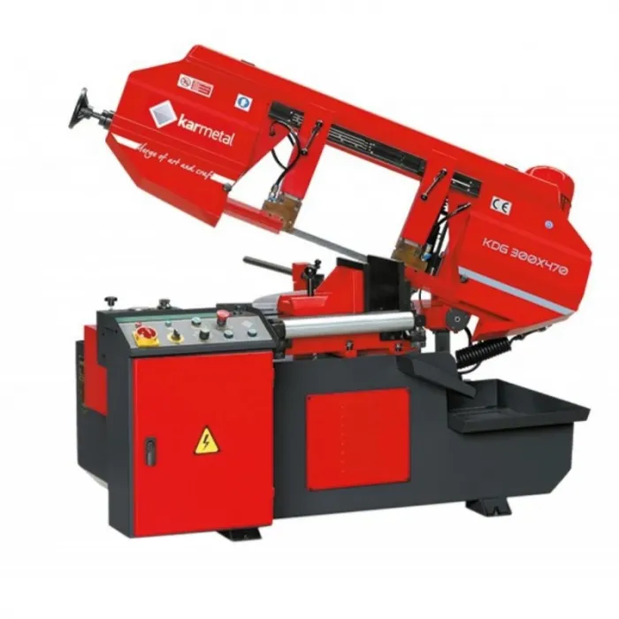 Полуавтоматичен лентов трион за метал CORMAK KDG 300x470/ 2.2kW - Цени - Продажби